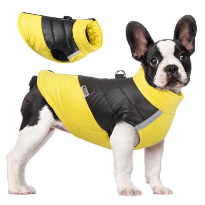 China Pet Padded Vest Waterproof Warm Dog Clothing Reflective Comfortable for sale