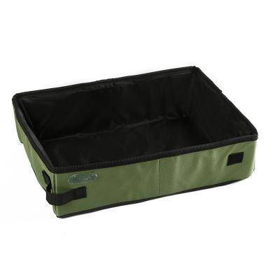 China Four Seasons Universal Kennel Cat Toilet Waterproof Oxford Cloth Foldable Cat  Litter Box for sale