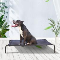 China Removable And Washable Mesh Pet Camp Bed Dog Steel Frame Bed Moisture-Proof for sale