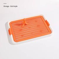 China Home Pet Dog Toilet Original Banana Post Flat Toilet With Tray Easy To Clean for sale