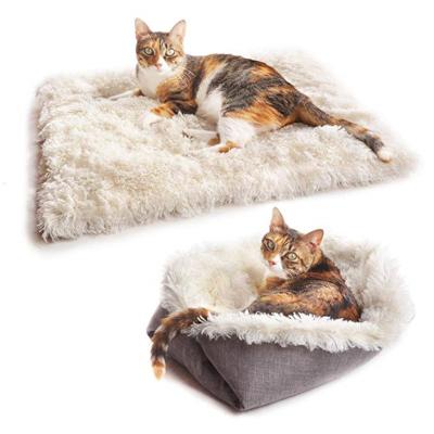 China Autumn And Winter Dual Purpose Pet Mat Plush Pet Nest Mat For Cats And Dogs for sale