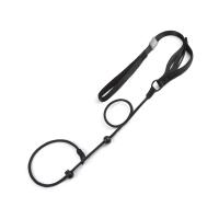 China Pet Nylon P Chain Leash Dog Explosion-Proof Punch Handle Integrated Dog Walking Rope for sale