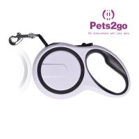 China Pets2go Outdoor 0.24kg Abs Nylon Flexi Dog Leash for sale