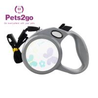 China Size M ABS Plastic 350G Retractable Pet Leash for sale