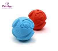 China Indestructible Natural Rubber Dura Play Dog Ball for sale