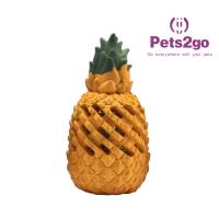 China Pineapple Shaped Large 9*18CM Pet Chew Toys For Dog for sale