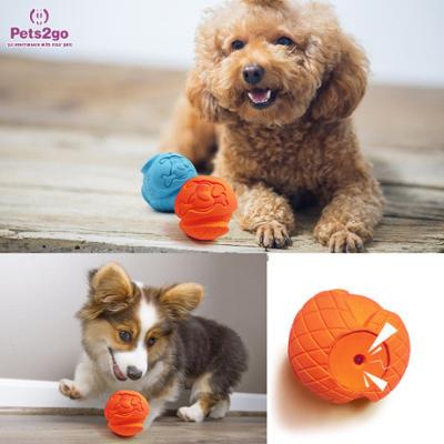 China Customized Pets2go 72mm Pet Rubber Ball For Cat Dog for sale