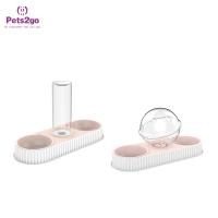 China BPA Free Easy Lifting rubber feet Automatic Feeder Bowls for sale