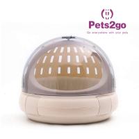 China Airline Approved PVC 1.70KG 36X40CM Pet Carrier Cage for sale