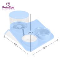 China Stainless Steel Silicone 500g Pet Comfort Feeding Bowls for sale
