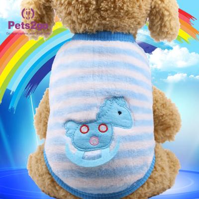 China 50cm Cartoon Flannel Pets Wearing Clothes For Cup Dog for sale