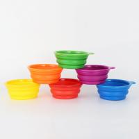 China Creative Foldable Color Portable Silicone Slow Feed Dog Bowl Anti Choking for sale