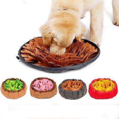 China Anti Choke Sniff Pad Pet Chew Toys Consume Energy Slow Blanket for sale