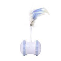 China Electronic Intelligent Cat Tumbler Toy With Feather for sale