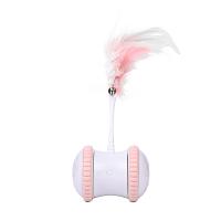 China 360 Degree Rotation Electronic Feather Cat Toy With Builtin Sensor for sale