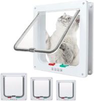 China 4 Way Locking Cat Door Flap For Interior Exterior Doors Weatherproof for sale
