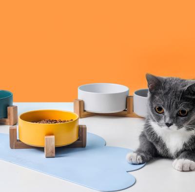 China High Feeding Station Elevated 18cm Slow Food Bowl For Cats for sale