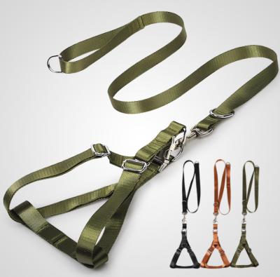 China Reflective Long Dog Leash For Yard Nylon Slip Leads for sale