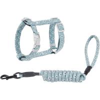 China Adjustable Cat Harness Leash Set Anti Break Traction Cat Walking Products for sale
