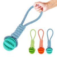 China Indestructible Interactive Rubber Dog Ball Toy For Aggressive Chewers for sale