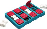 China ABS Interactive Food Puzzles For Dogs Blue Color for sale