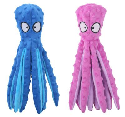 China Amazon Best Interactive Training Stuffed Octopus Toys For Small Dogs for sale