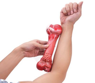 China Large Rubber Chew Bones For Dogs Puzzle Toys For Aggressive Chewers for sale