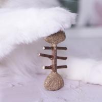 China Mint Little Mouse Cat Fat Head Fish Cat Bite Molar Stick Cat Toy for sale