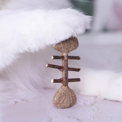 China Mint Little Mouse Cat Fat Head Fish Cat Bite Molar Stick Cat Toy for sale