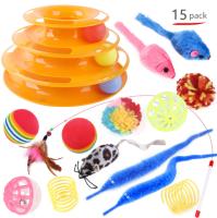 China Best Cat Toys For Active Cats Cat Play Kittens Tunnel And Toy (13 PCS) for sale