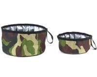 China Collapsible Portable Dog Water Food Bowls For Medium To Large Dogs for sale