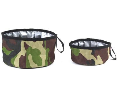 China Collapsible Portable Dog Water Food Bowls For Medium To Large Dogs for sale