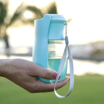 China Dog Travel Water Bowl Bottle Portable For Daily Dog Walks for sale