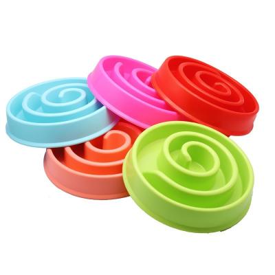 China Pet Learning Bowl Anti Choking Dog Bowl Slow Food Bowl Slow Food Device Practical Bowl Pet Products for sale