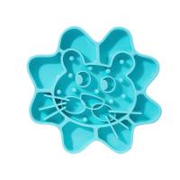 China Cat Bowl Dog Bowl Slow Food Bowl Anti-Choking Silicone Pet Bowl Cat Bowl Anti-Overturning Anti-Splash Food Bowl for sale