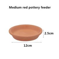 China Climbing Pet Turtle Dinner Plate Guard Frog Lizard Ceramic Food Plate Drinking Plate for sale