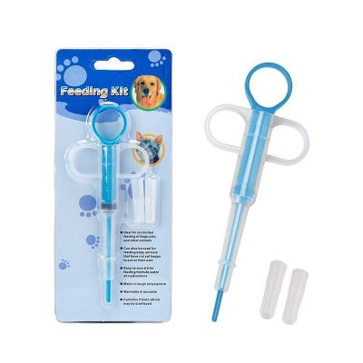 China Needle Tube Push Cylinder Type Pet Medicine Feeder Cat Dog Water Injection Feeding Stick for sale