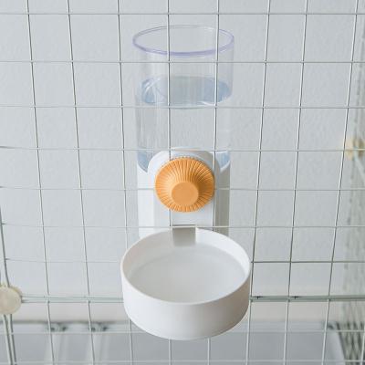 China PP Material Cat Hanging Water Fountain Pet Feeder Bowls 350g for sale