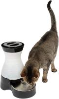China Stainless Steel Automatic Pet Food Station With Microchip for sale