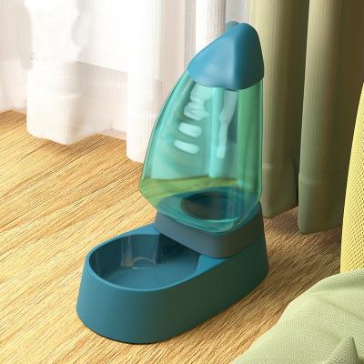 China Automatic Cat Food Feeder Inclined Pet Water Dispenser for sale