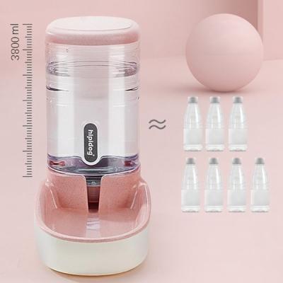 China Anti Skid Dog Automatic Feeder Pet Water Feeding Combined Grain Storage Bucket for sale