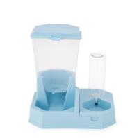 China Auto Gravity Pet Feeder Non Spill Water Dispenser 2 In 1 for sale