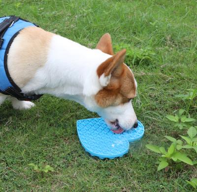 China Pet Treats Dog Lick Mats ABS Slow Feeder Wet Food for sale