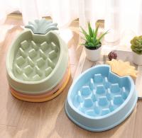 China ABS Slow Feeder Dog Bowl For Small Medium Dogs 23.5 * 5 CM for sale