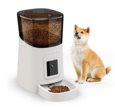 China WiFi Smart Pet Feeder Cats Dogs Ceramic Food Bowl With Camera​ for sale