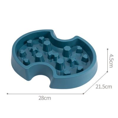 China Silicone Single Slow Food Bowl Anti Choking For Teddy Golden Cat for sale