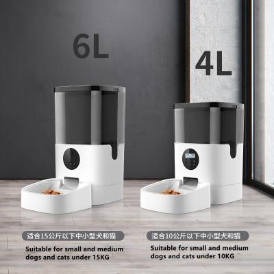 China Timing Quantitative Automatic Cat Feeder Intelligent Video Surveillance for sale