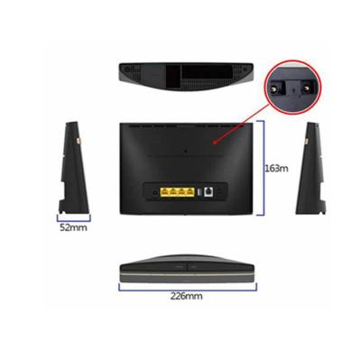 China Huawei B525S-65a 4G LTE CPE Router 300Mbps Unlocked with Antenna WiFi AC for sale