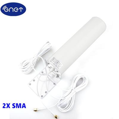 China Outside 4G 5G Signal Booster Antenna with 10-12 dBi Gain and 5M Cable for Huawei Routers for sale