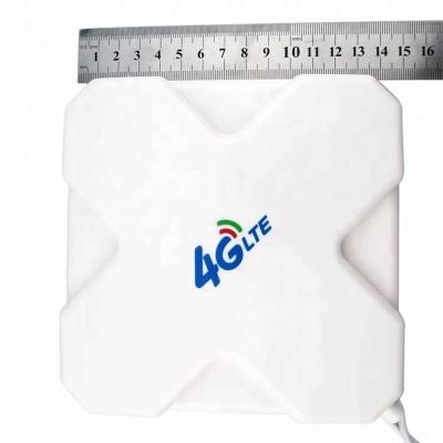 China 35dBi High Gain 4G LTE Dual Interface External Antenna TS9 CRC9 for Huawei ZTE 2m Cable for sale